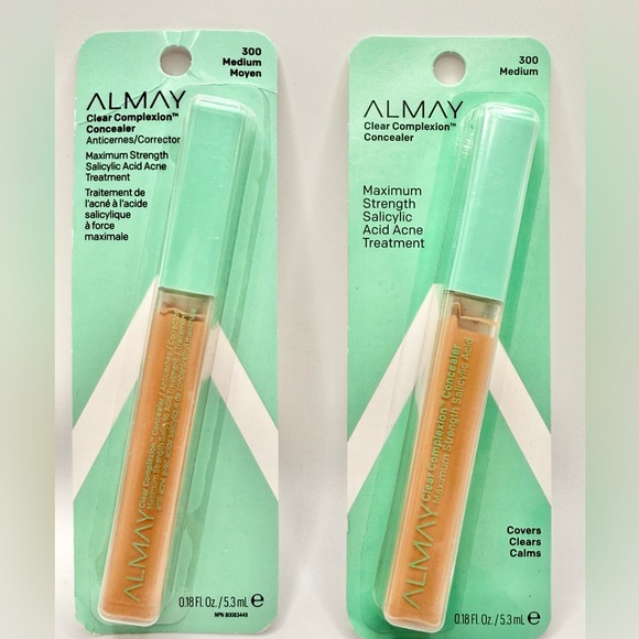 Almay | Makeup | 2 Almay 30 Medium Clear Complexion Concealer Max ...